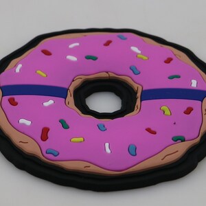 Thin Blue Donut PVC Morale Patch Unique Law Enforcement Supporter Thin ...