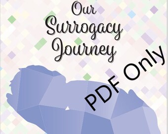 Surrogate Journal Printable PDF Pregnancy Book Surrogacy | Etsy