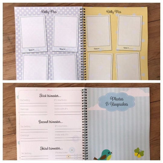 Surrogate Journal Printable PDF, Pregnancy Book, Surrogacy Story ...
