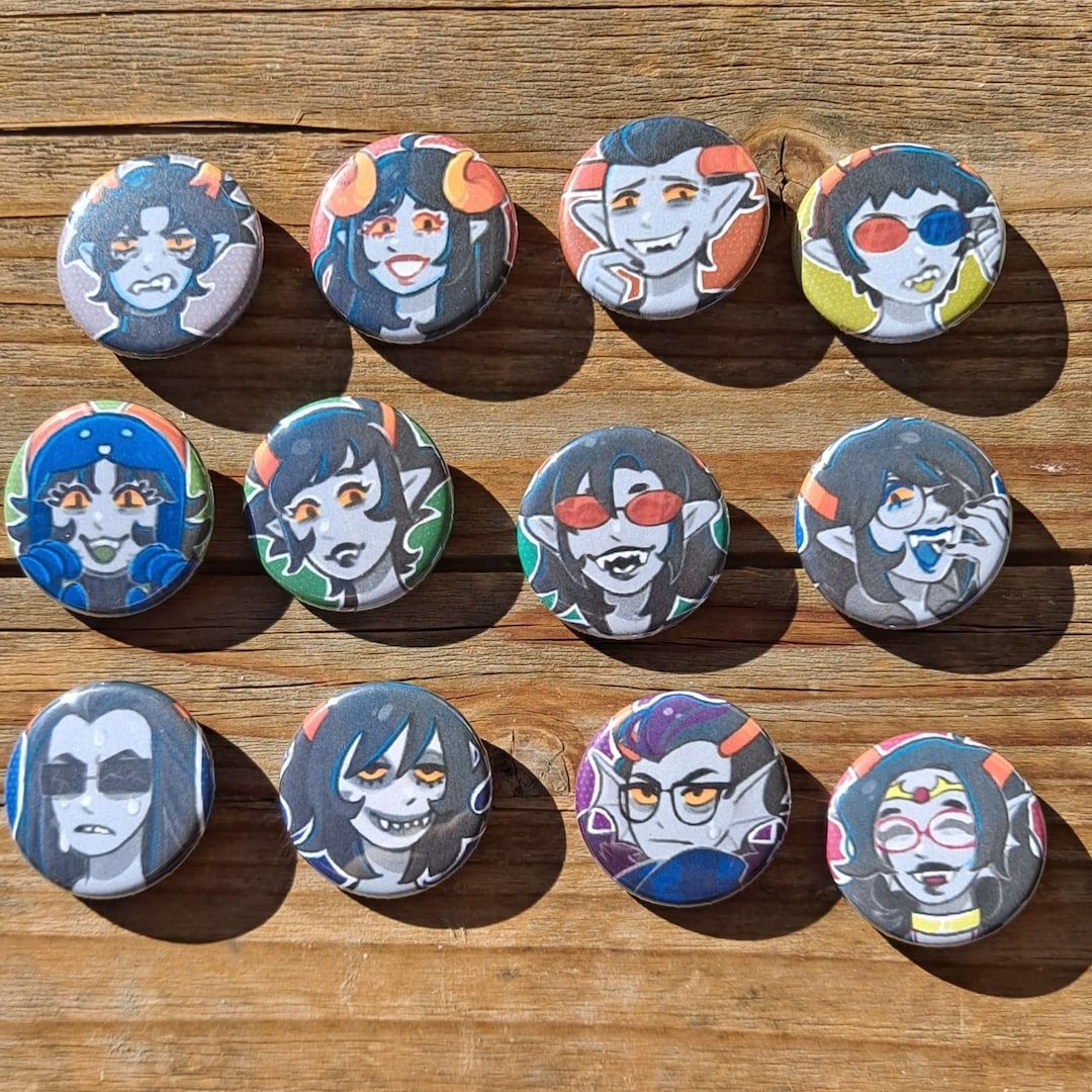 Homestuck Buttons! - Etsy