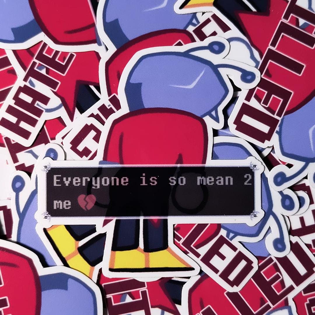 Deltarune Tenna Waterproof Sticker - Etsy