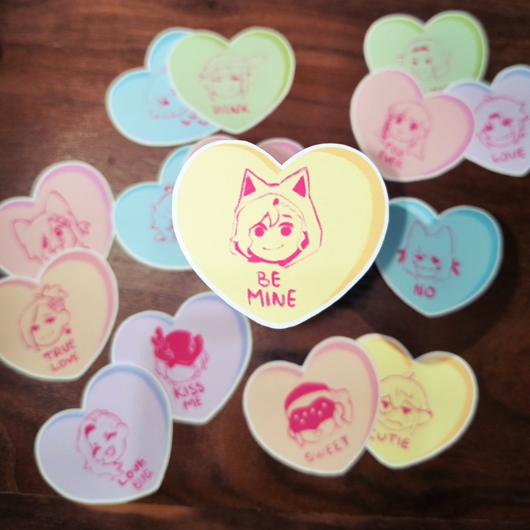 FFXIV Candy Hearts (SET 1) - Etsy