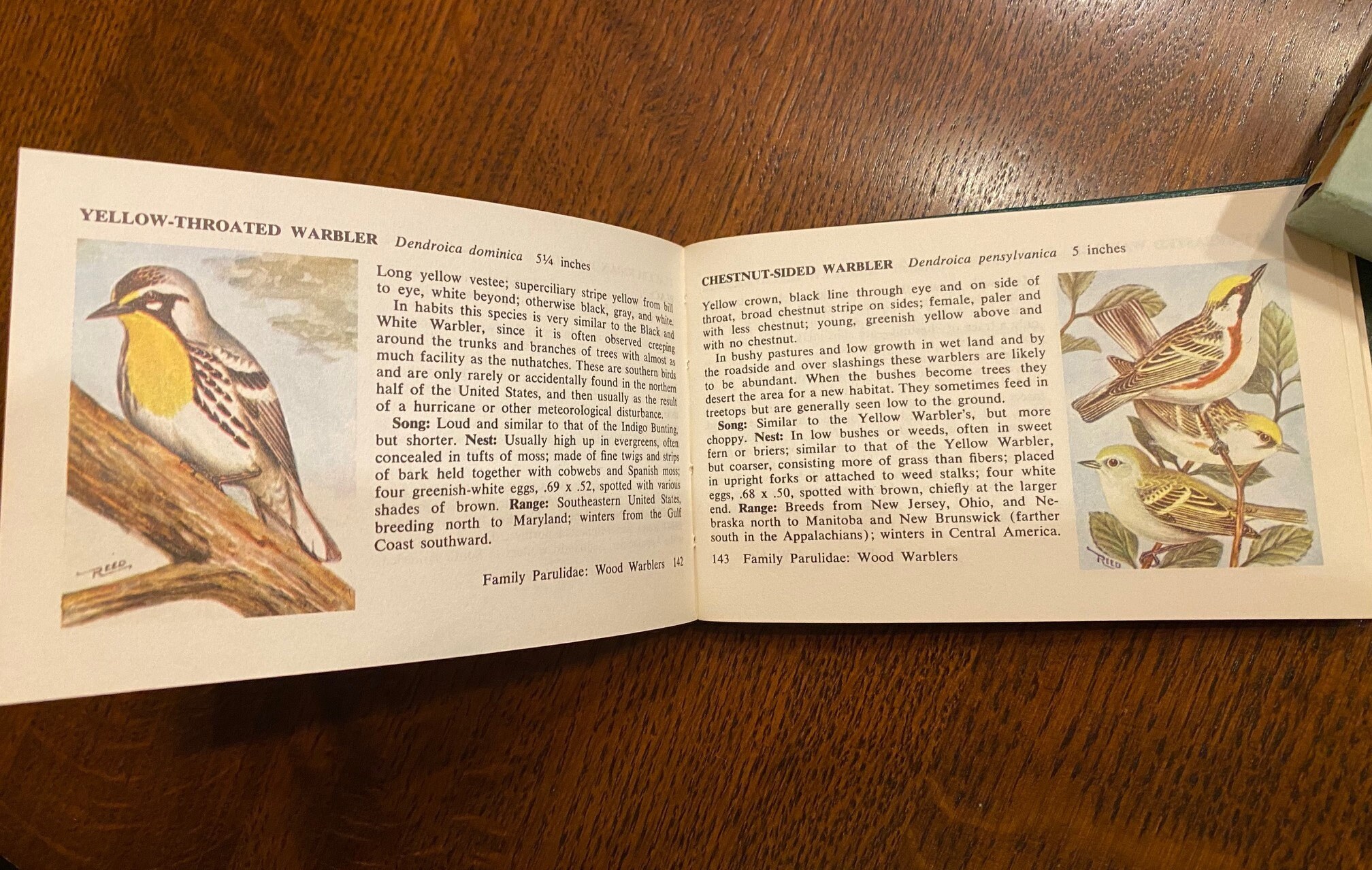 Bird Guide. Land Birds East of the Rockies. Chester A. Reed. Doubleday ...