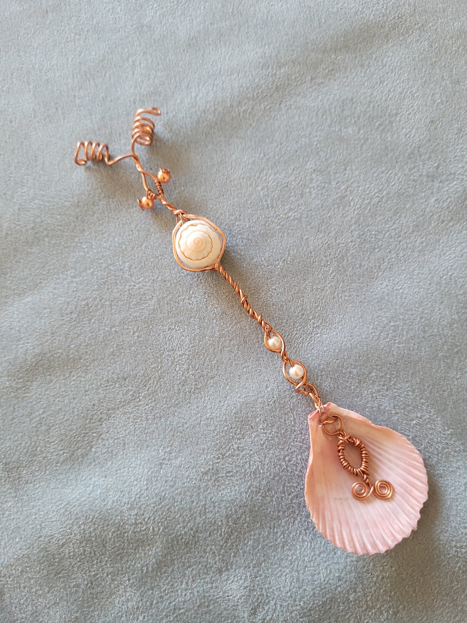 Set of Three Seashell Spoons (copper) - Etsy