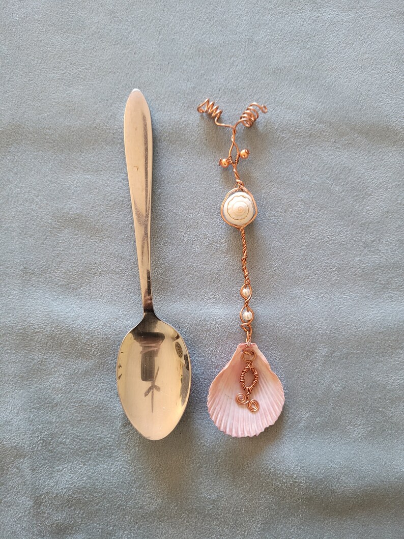 Set of Three Seashell Spoons (copper) - Etsy