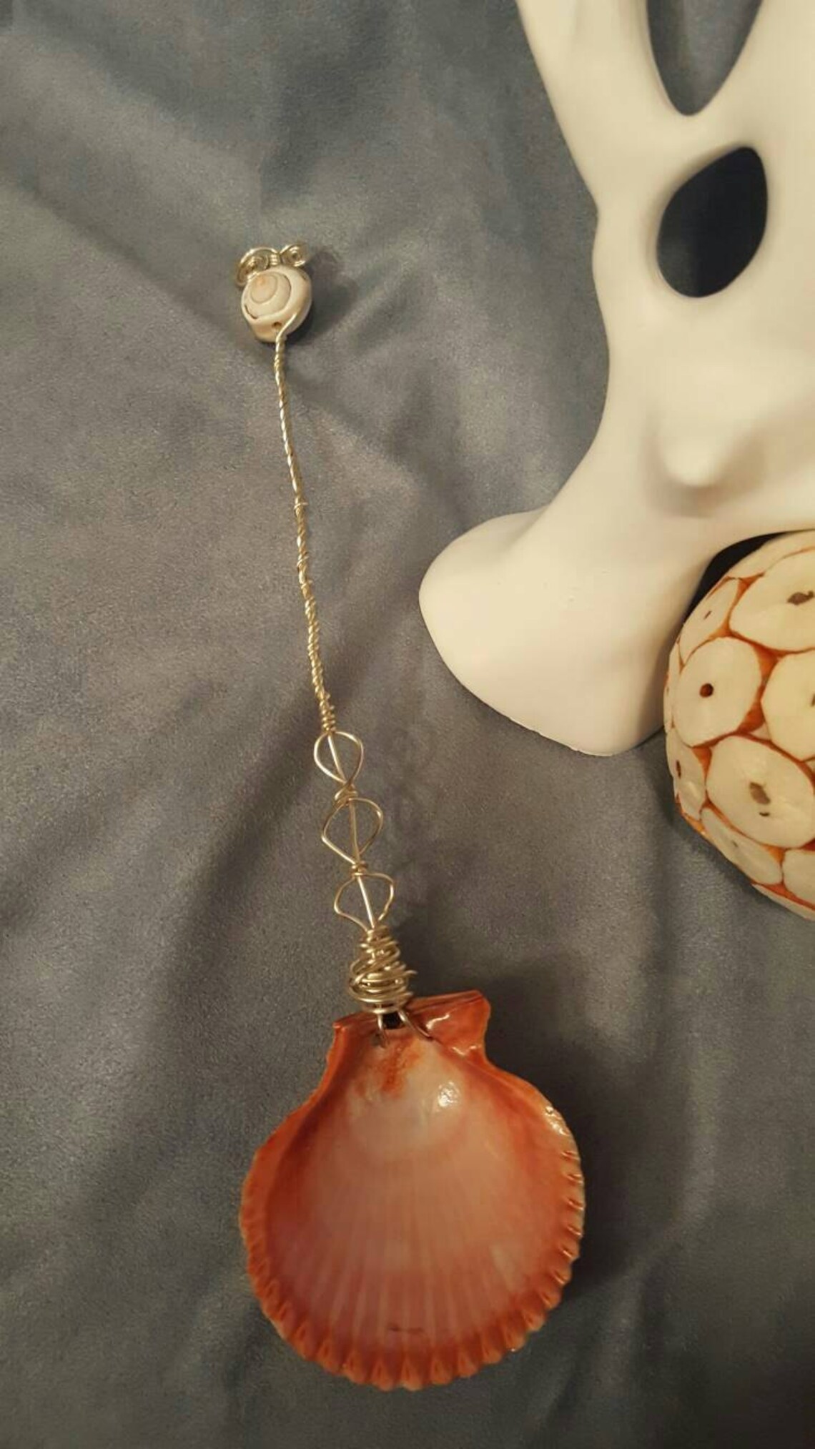 Sea Shell Serving Spoon Coral - Etsy