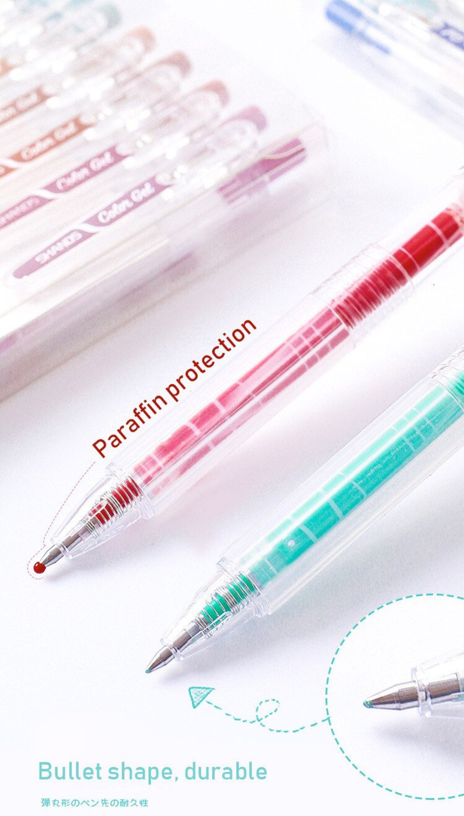 9pcs/set Color Gel Pens Planner Pen Color Pen Journal - Etsy