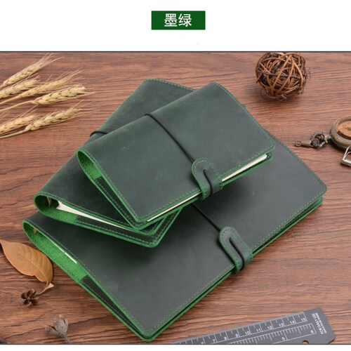 6 Ring Binder Personal Size Planner Leather Journal Small - Etsy