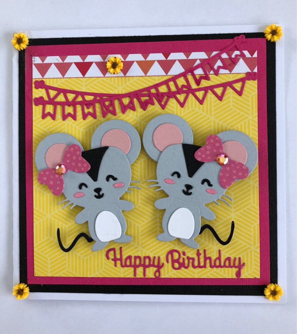 Cute Mouse Cutting die Animal Metal die cuts for Card making | Etsy