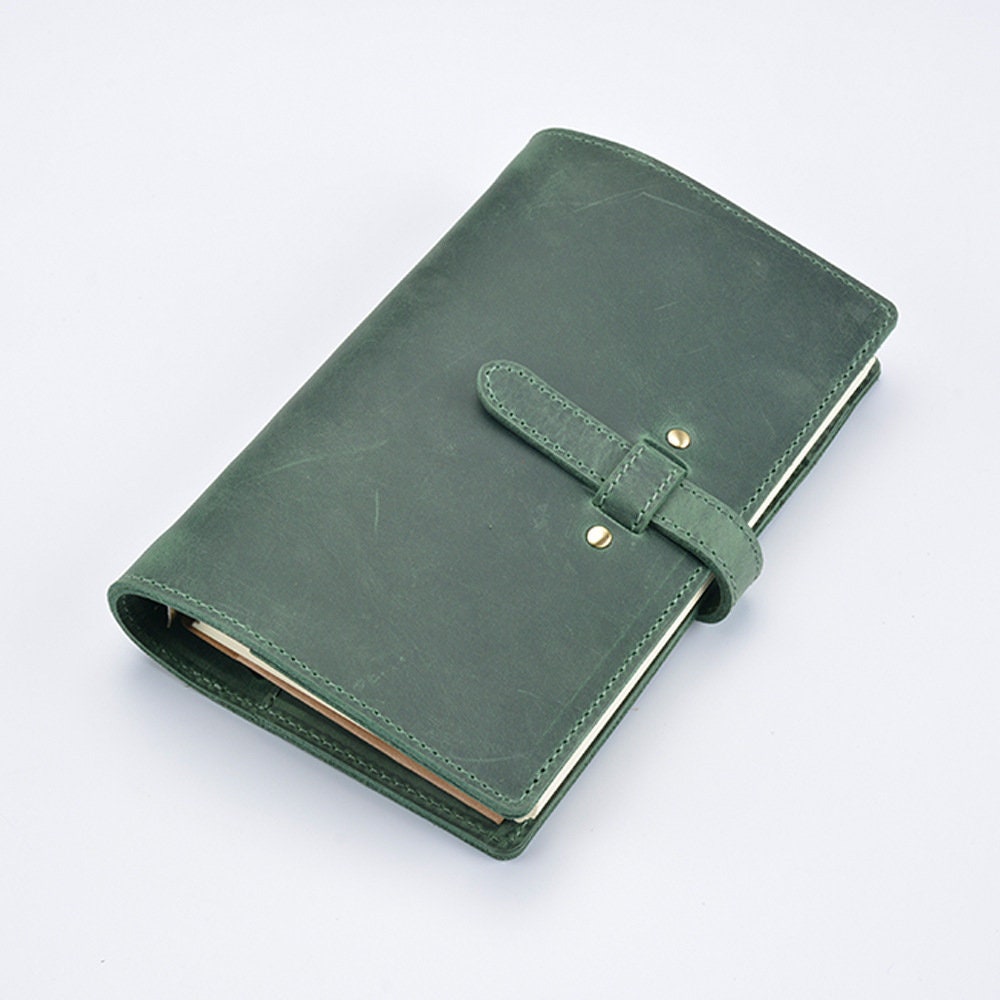 Personal Genuine Leather Planner Refillable Leather Planner | Etsy
