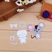 Cute Mouse Cutting Die Animal Metal Die Cuts for Card Making - Etsy