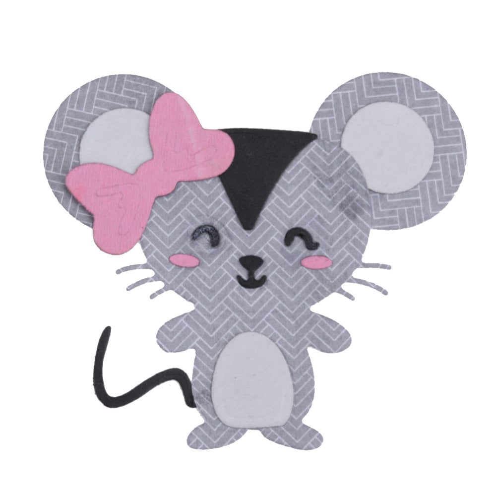 Cute Mouse Cutting die Animal Metal die cuts for Card making | Etsy