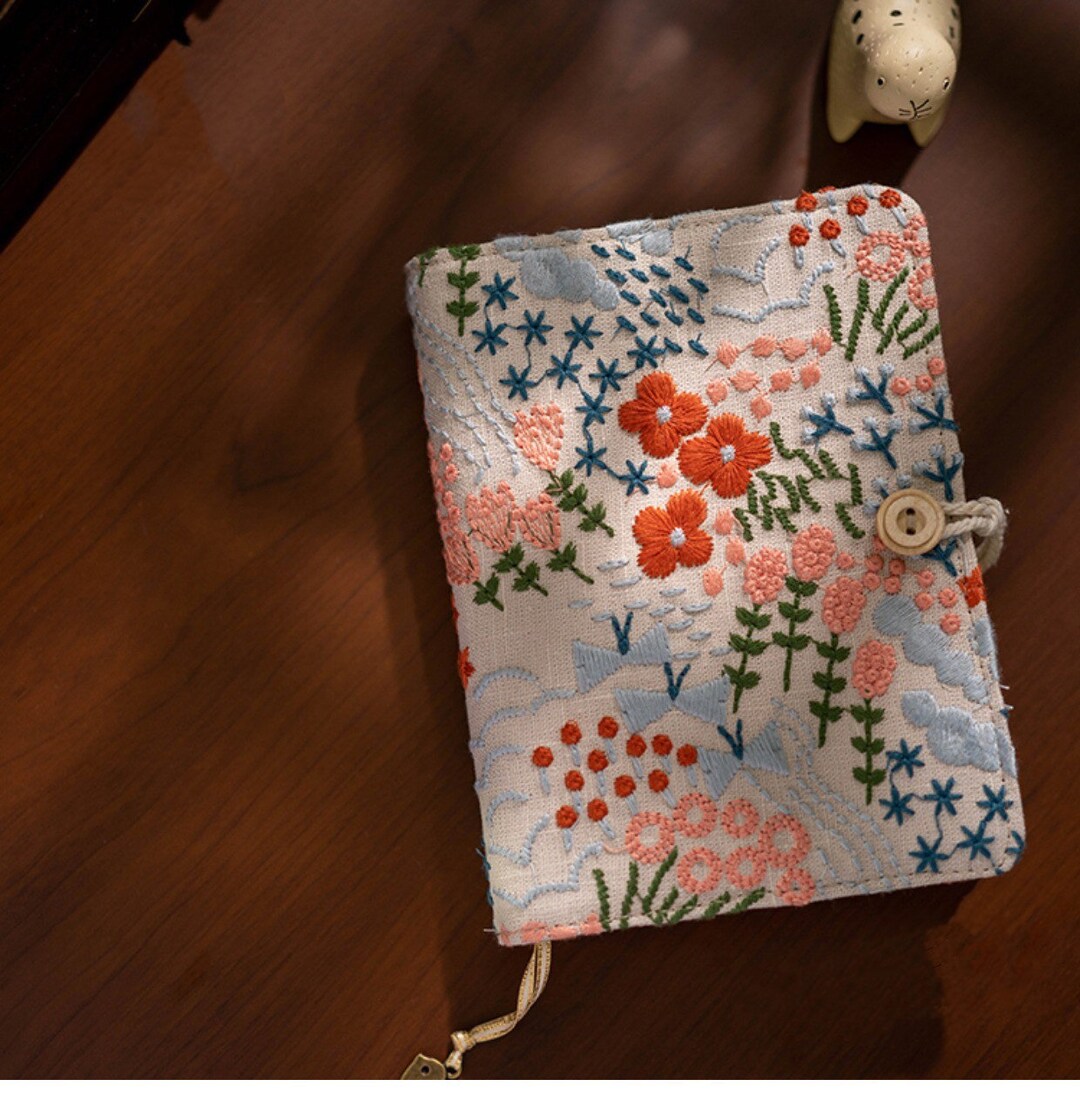 Personal A6 A5 Embroidery Refilled Goodnotes 6-rings - Etsy
