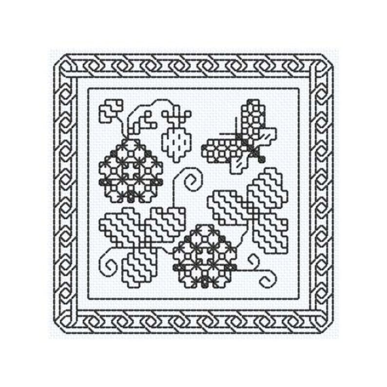 Blackwork Design 'elizabethan Blackwork' - Etsy Australia