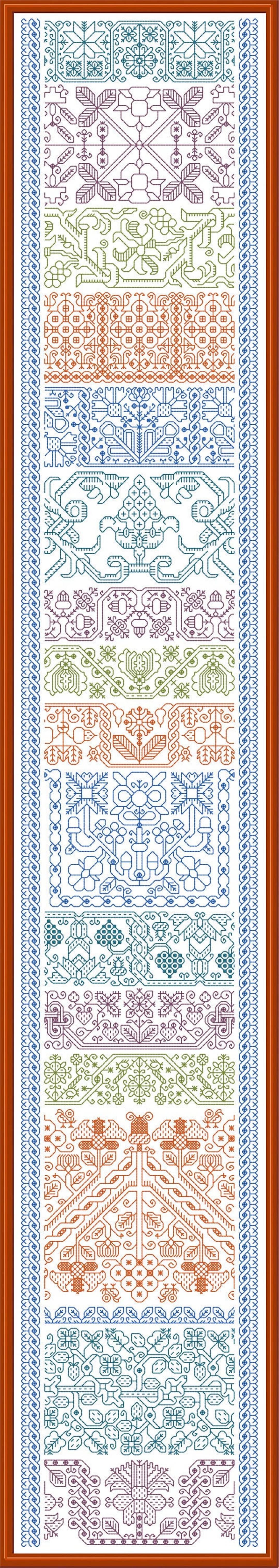 Traditional Band Sampler 5 - Etsy