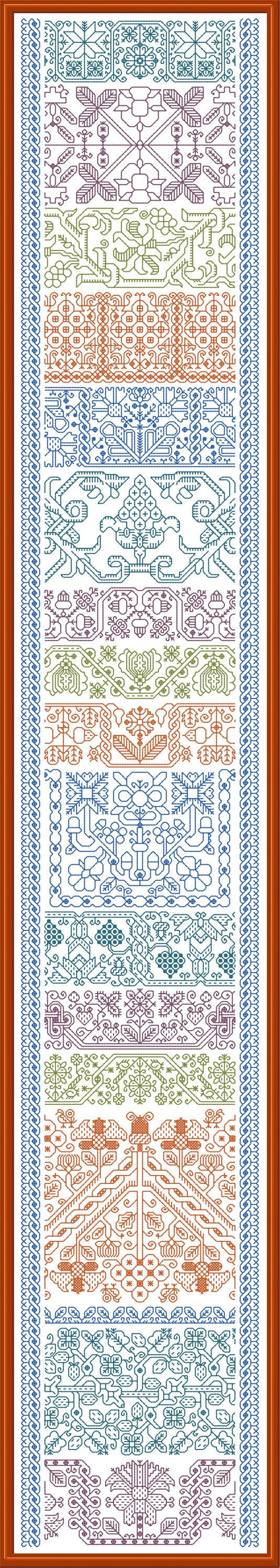 Traditional Band Sampler 5 | Etsy