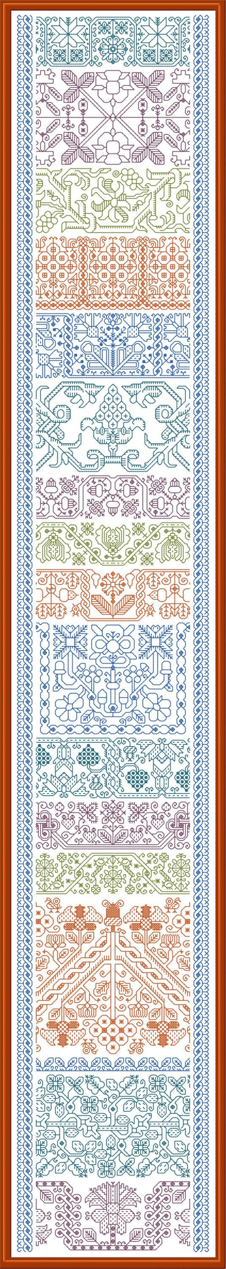 Traditional Band Sampler 5 - Etsy