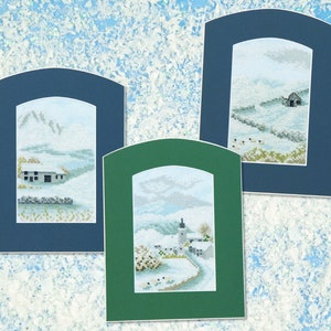 Cross Stitch Snow Scenes - Etsy UK
