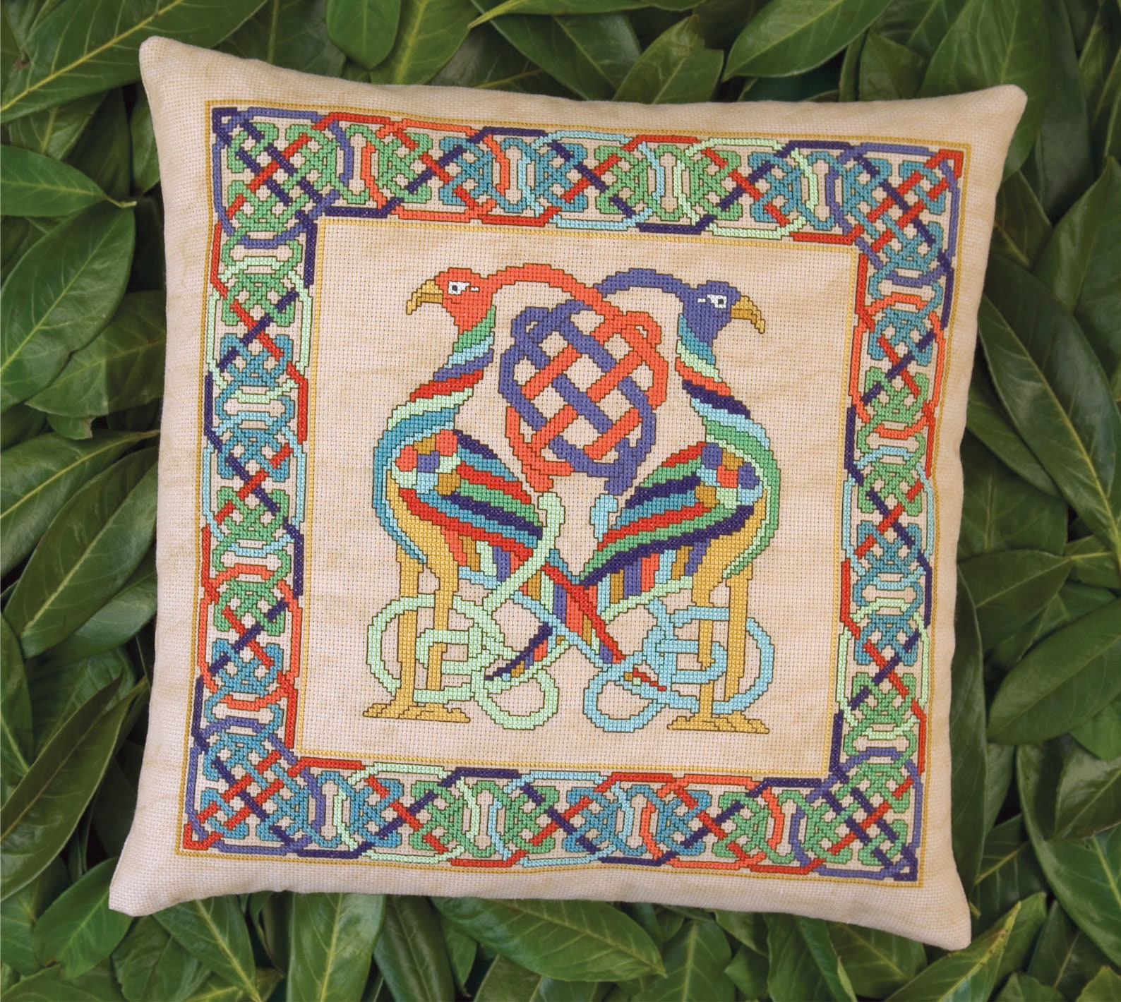 Celtic Birds Entwined Cross Stitch Design - Etsy