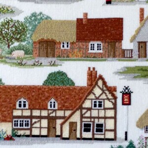 Cross Stitch Village - Etsy