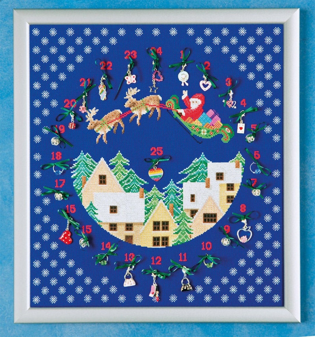 Christmas Advent Calendar 'christmas Countdown' - Etsy