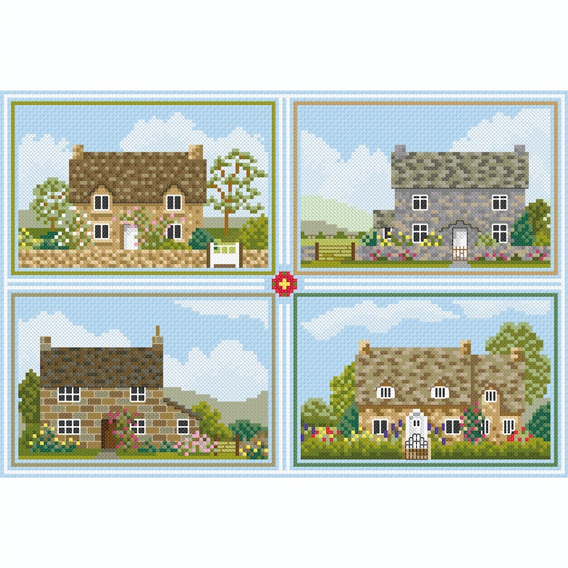 Stone Cottage - Etsy