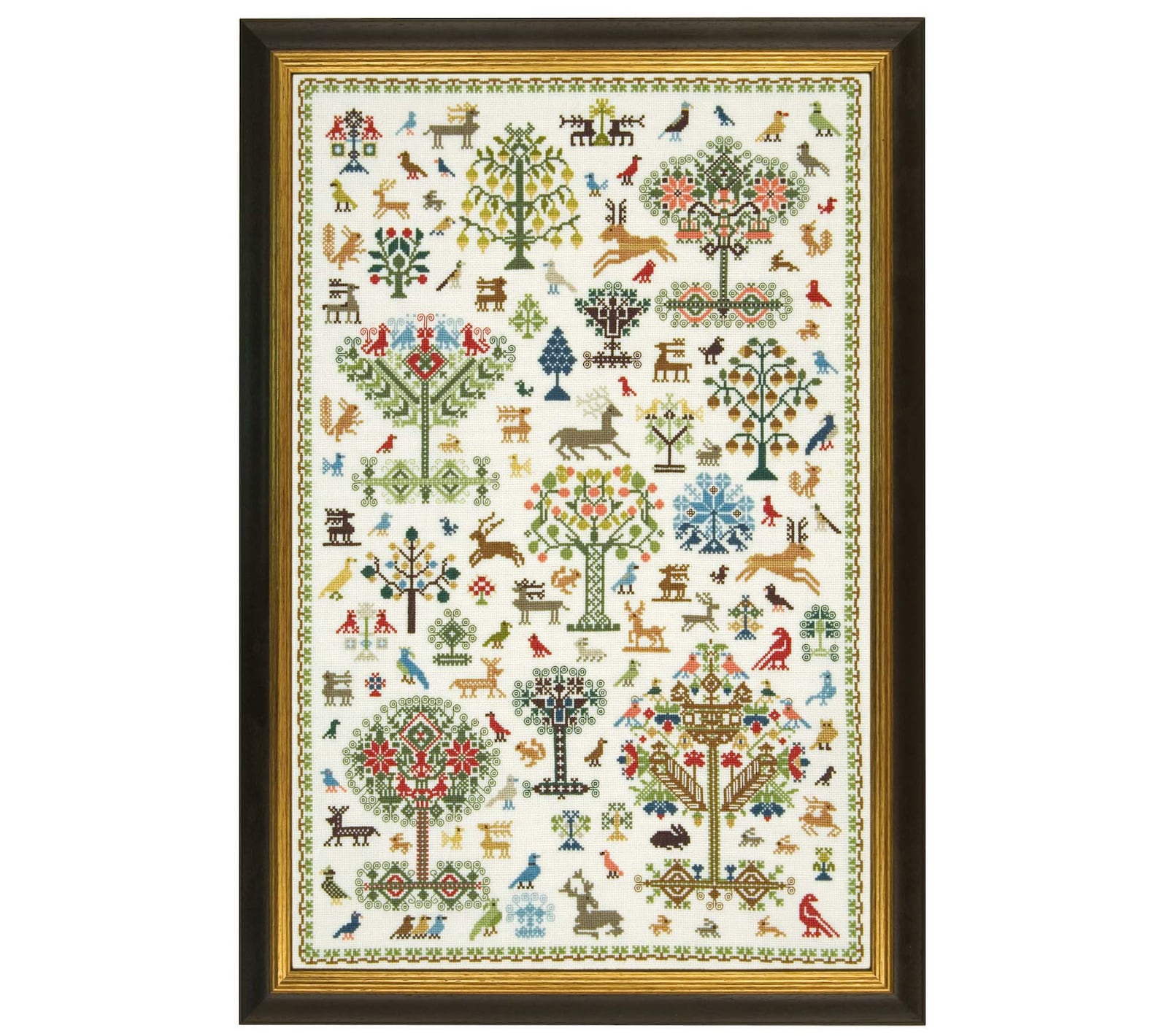 Cross Stitch Design 'historic Forest'. - Etsy