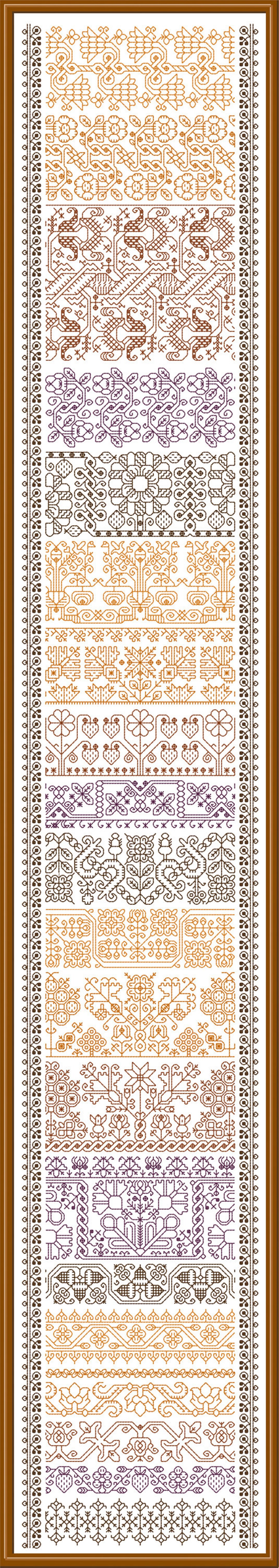 Traditional Band Sampler 3 - Etsy