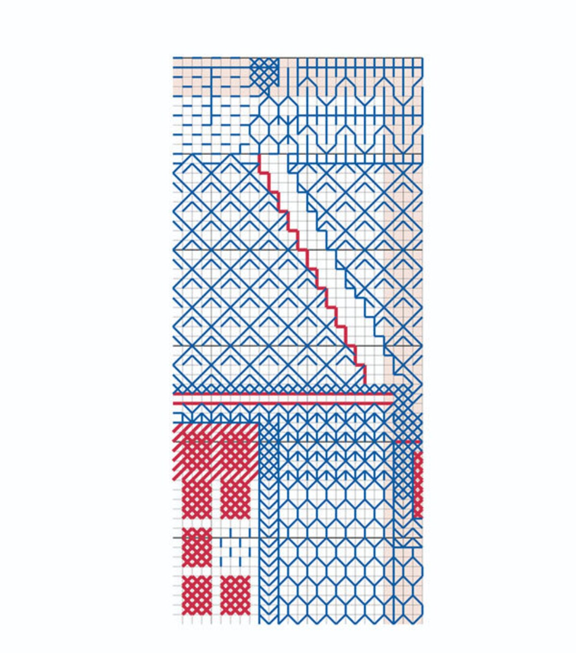 Blackwork Norwegian Stave Church - Etsy UK