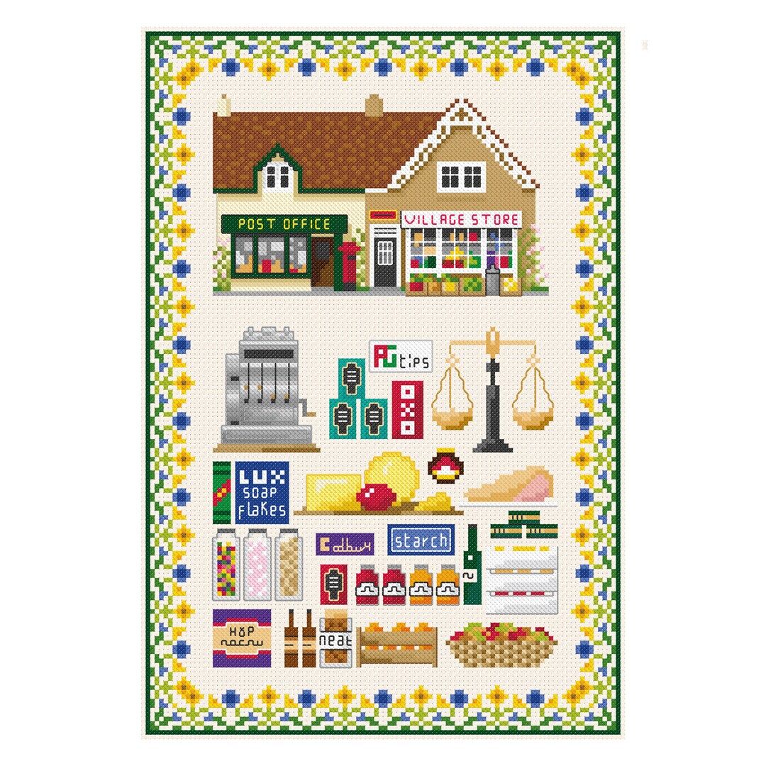 Country Shop Sampler - Etsy