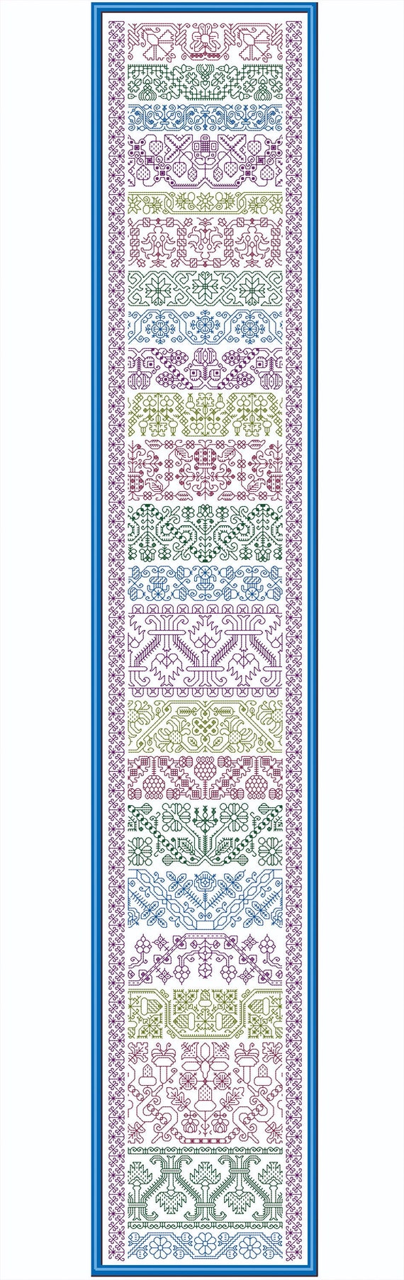 Traditional Band Sampler 2 | Etsy