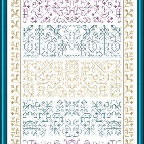 Traditional Band Sampler 5 - Etsy