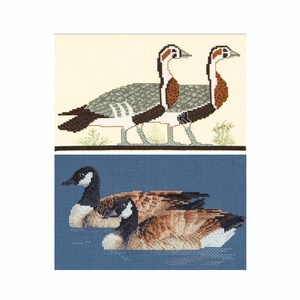 Geese in Cross Stitch - Etsy