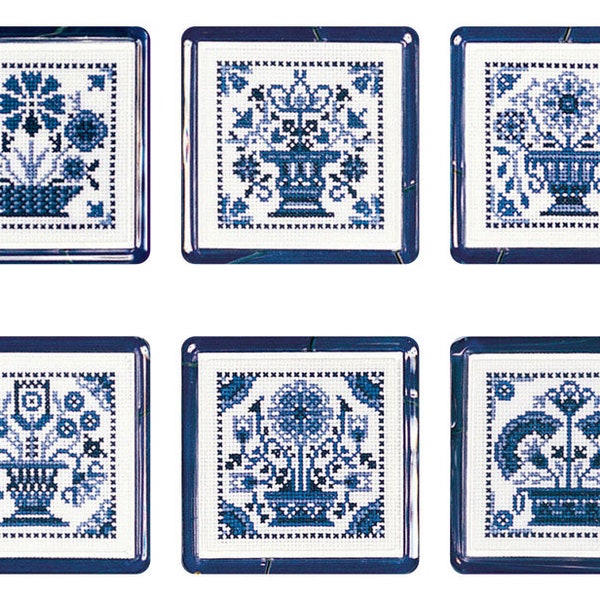 Blue Delft Cross - Etsy UK