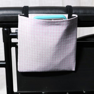 Pink With White Lines Hanging Cell Phone Holder for a | Etsy