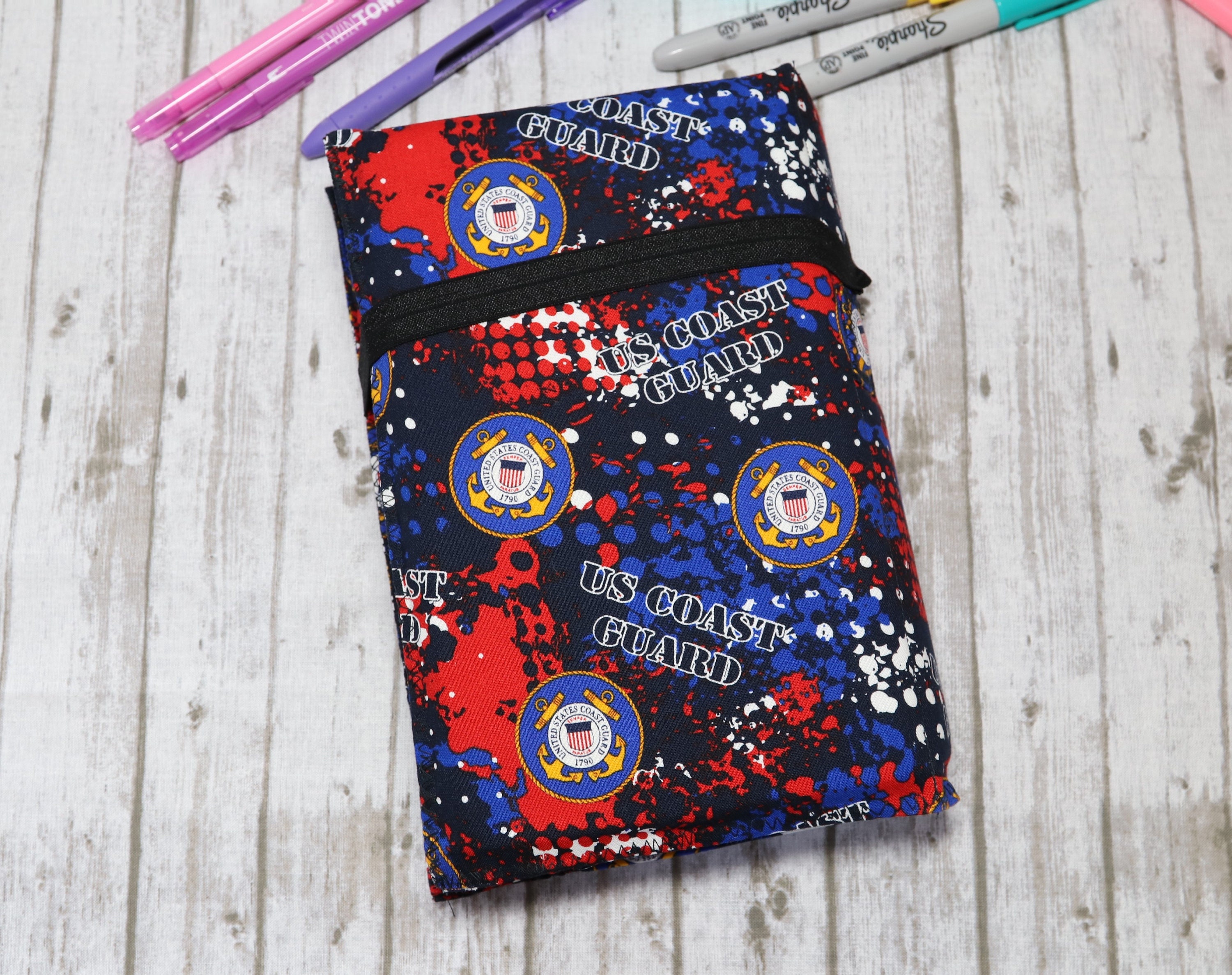 US Coast Guard Hand Crafterd Travelers Notebook Inserts Included - Etsy