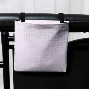 Pink With White Lines Hanging Cell Phone Holder for a | Etsy