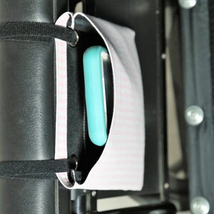 Pink With White Lines Hanging Cell Phone Holder for a | Etsy