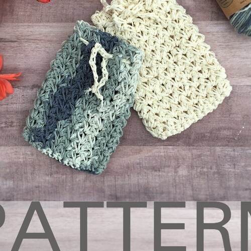Crochet Soap Saver Pattern Soap Sack Soap Sock - Etsy