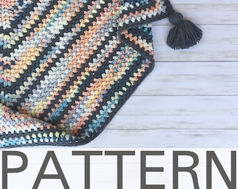 Easy Crochet Pillow Pattern Spill the Beans Pillow Pattern | Etsy