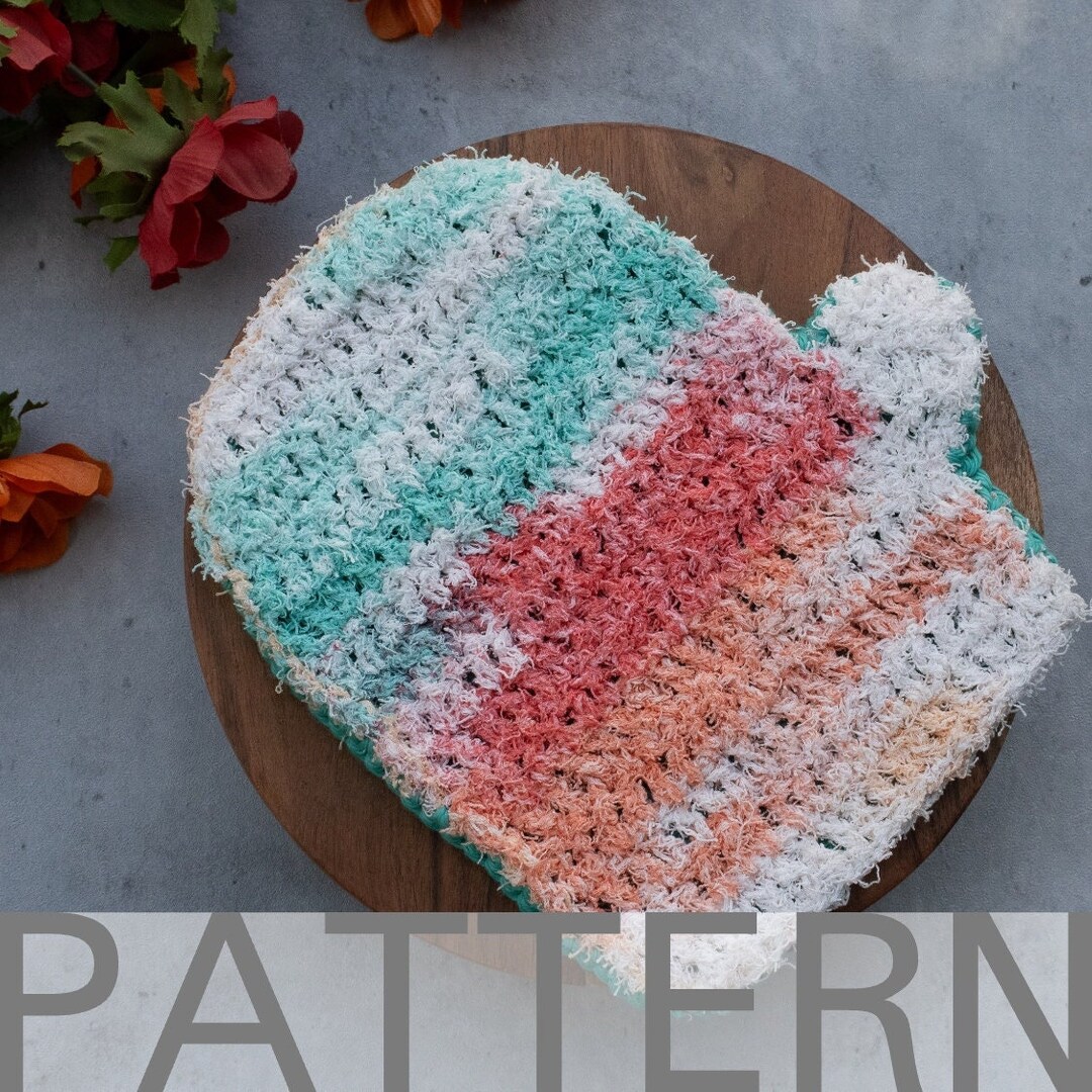 Crochet Bath Mitt PATTERN - Etsy