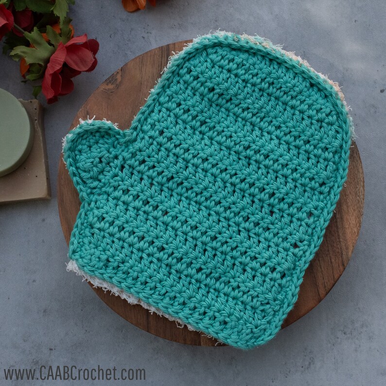 Crochet Bath Mitt PATTERN - Etsy