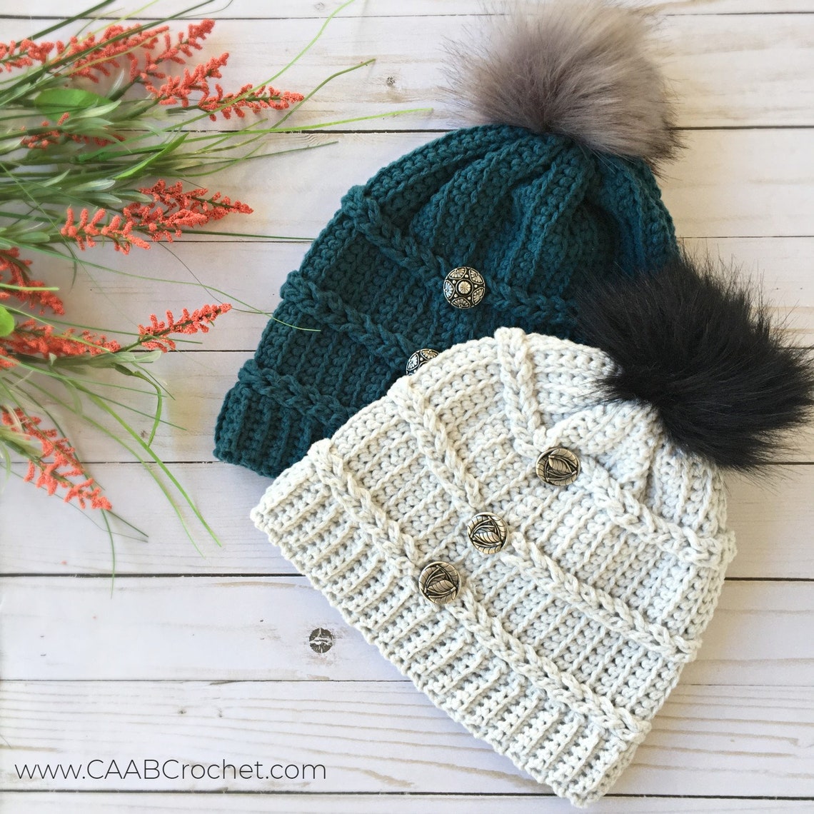 Braided Beanie Crochet Pattern - Etsy