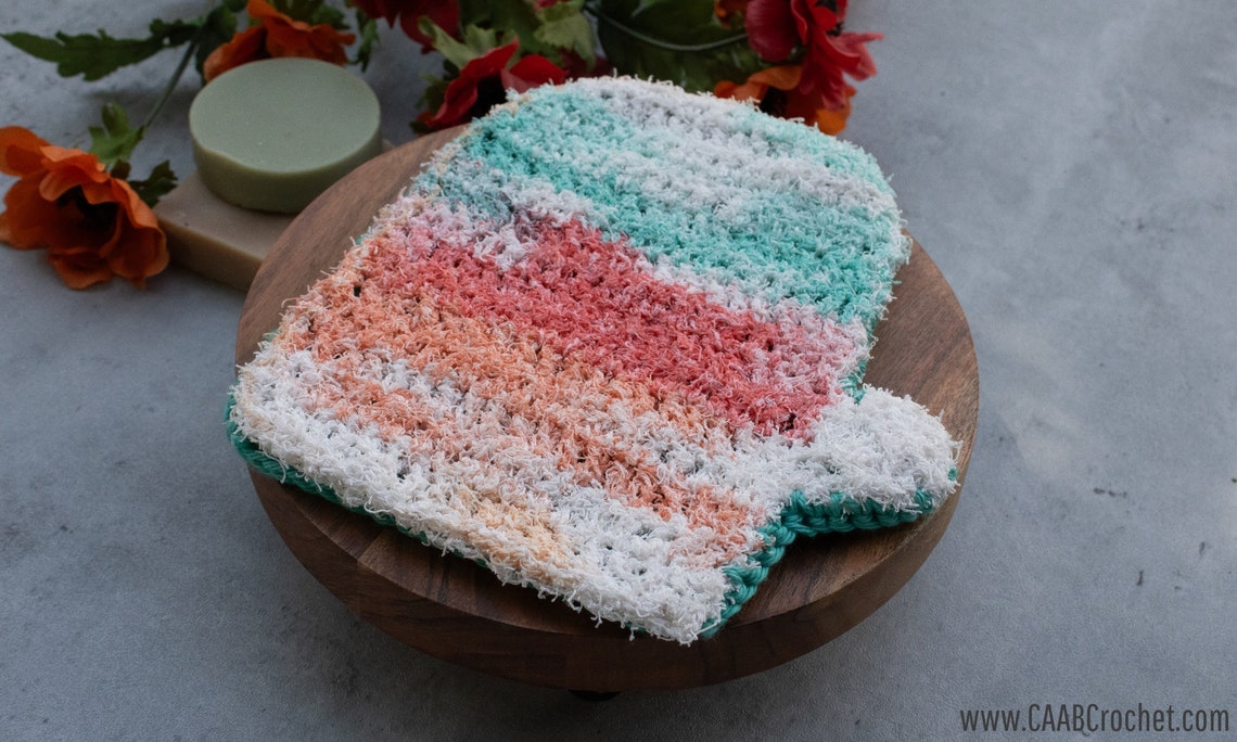 Crochet Bath Mitt PATTERN - Etsy