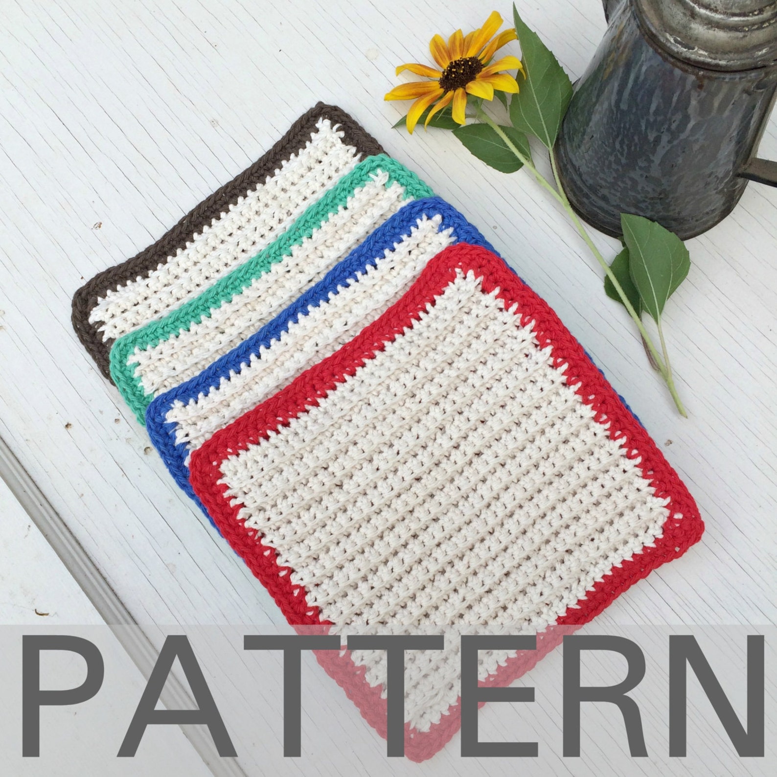Extra Thick Crochet Hot Pad - Etsy