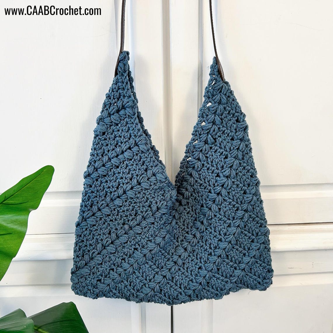Easy Crochet Trifold Bag PATTERN | Blooming Trails Bag Pattern - Etsy