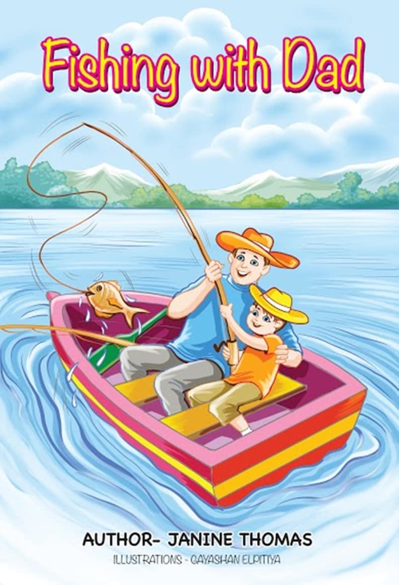 Fishing With Dad Personalised Kids Story Book - Etsy