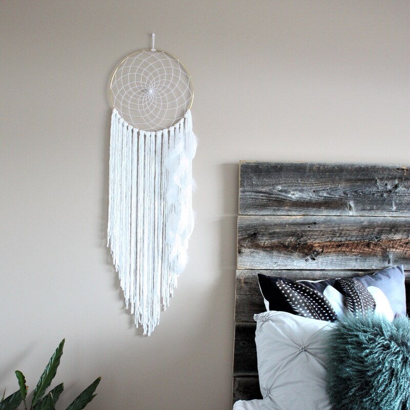 White Dream Catcher - Etsy