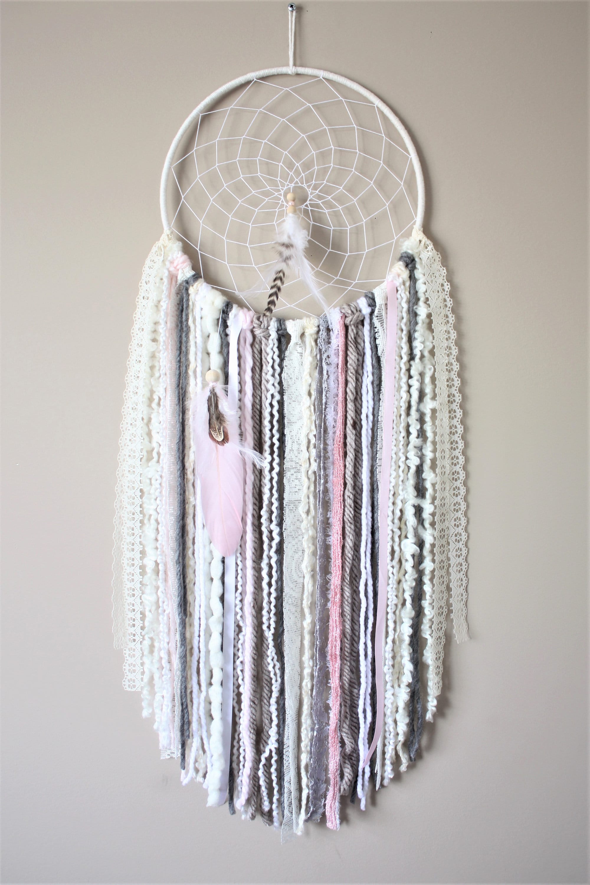 Dream Catcher-girl Nursery Decor-baby Girl Shower Gift-dream - Etsy