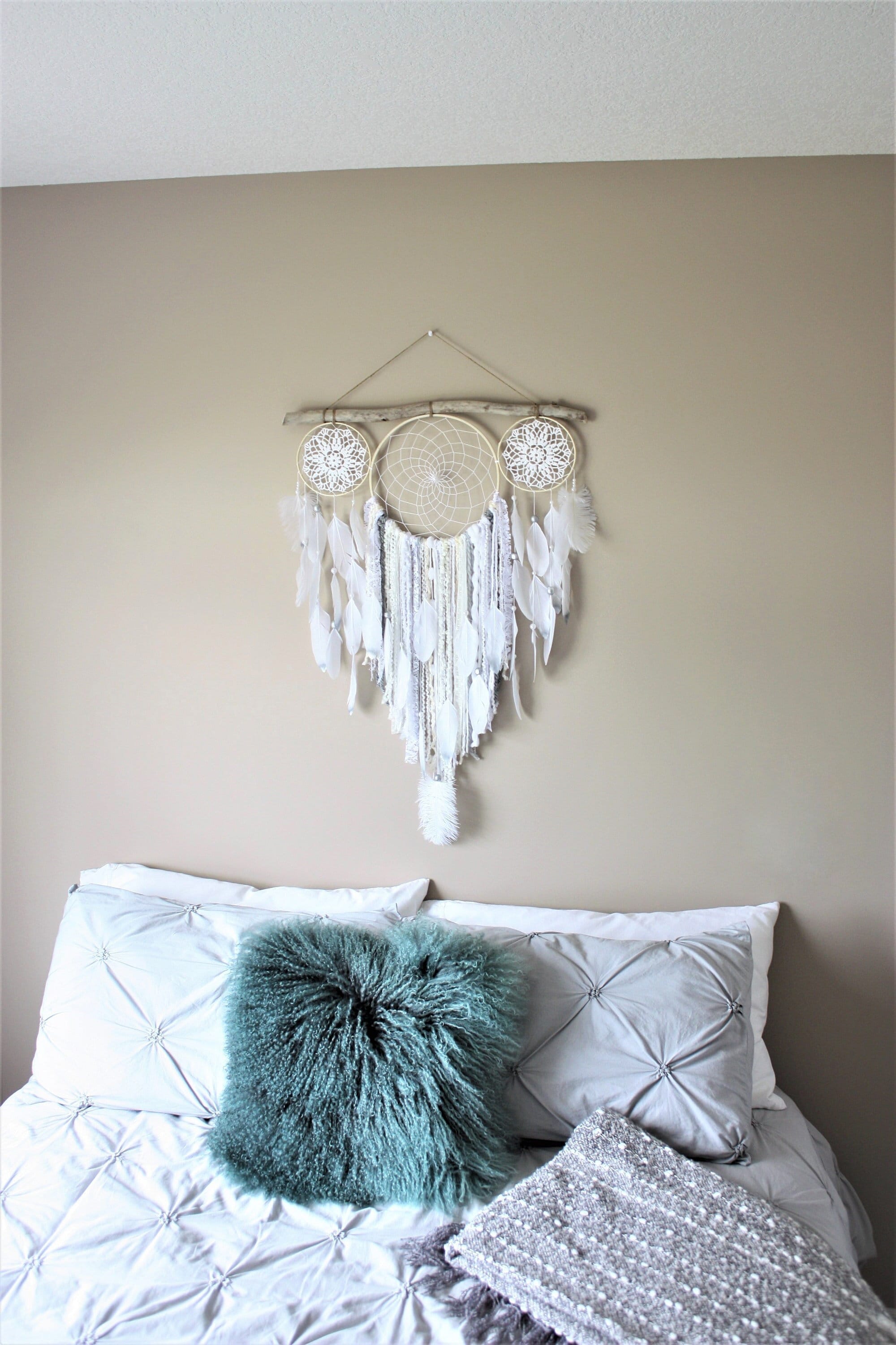 Large Dream Catcher Dream Catcher Wall Hanging Bohemian - Etsy